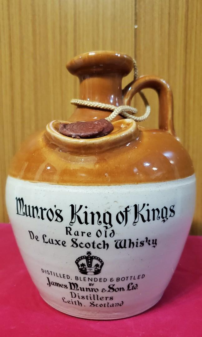 50+ years Very rare Munro's King of Kings Scotch Whisky Whiskey 75cl 50 ...