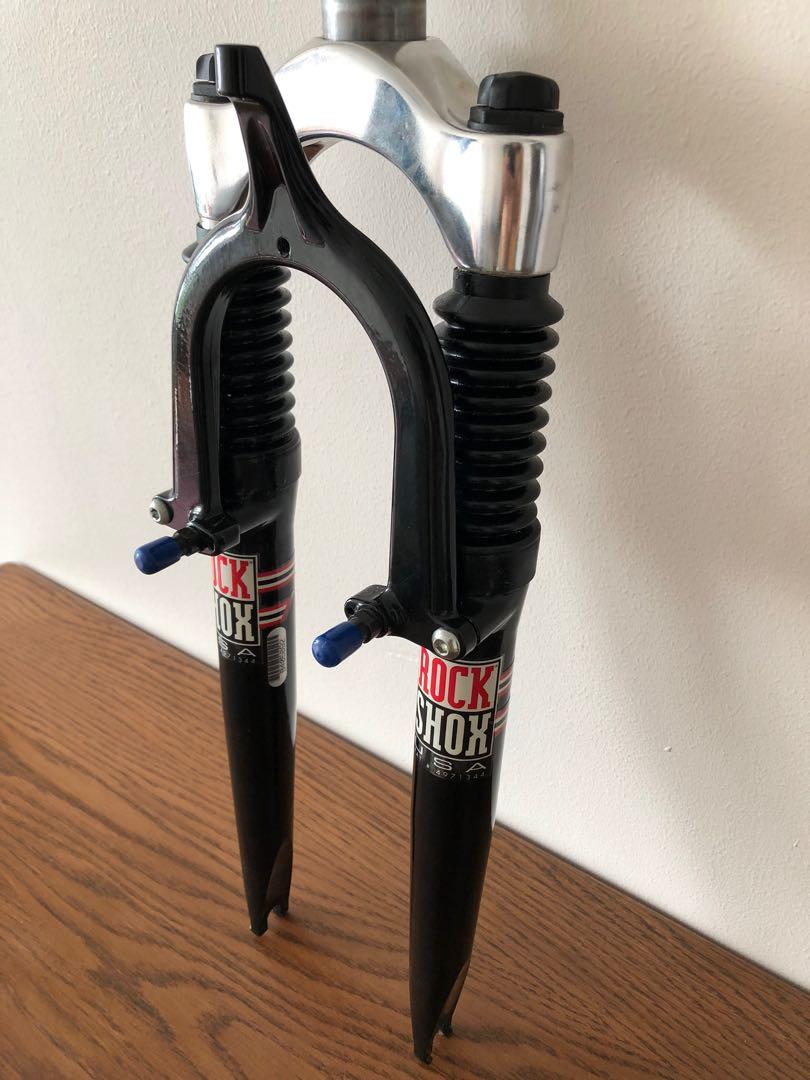 Vintage Retro 90s Rockshox Front Suspension Fork Gravel Bike Bicycle ...
