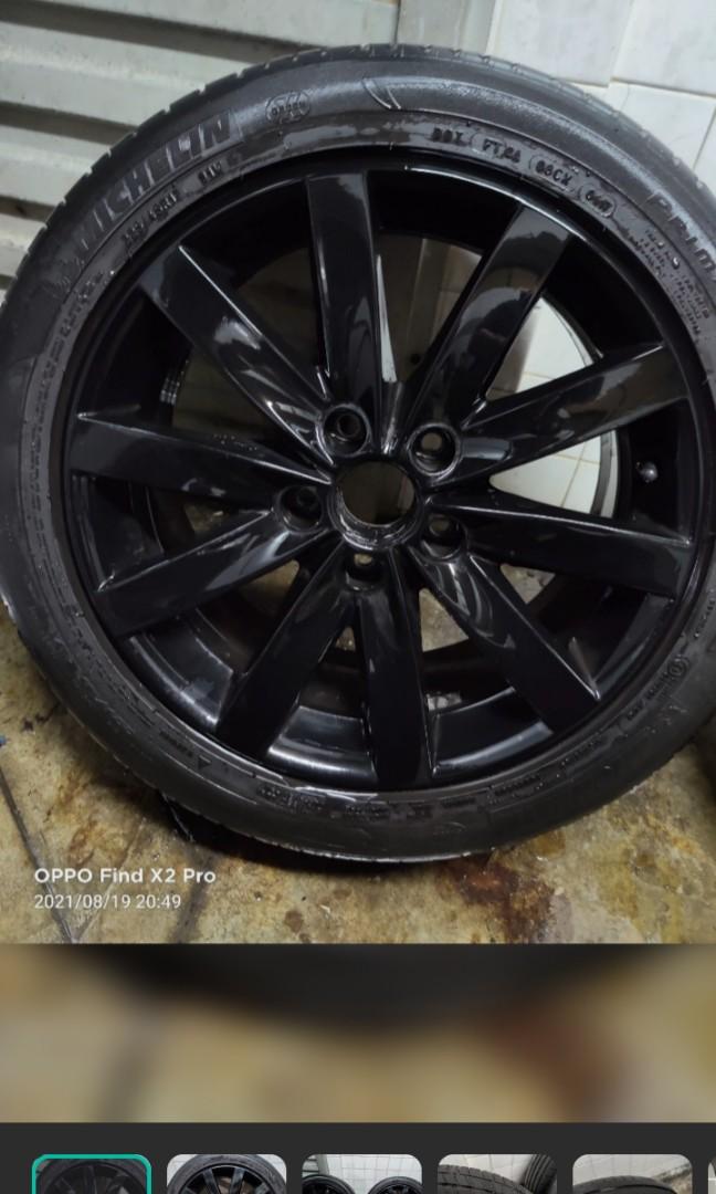 Volkswagen original sport rim 17inch, Car Accessories, Tyres & Rims on ...