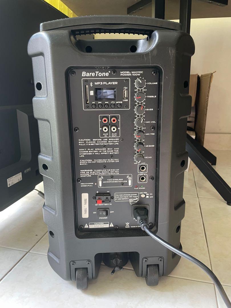 Wireless portable speaker baretone MAX 10C, Audio, Portable Audio ...