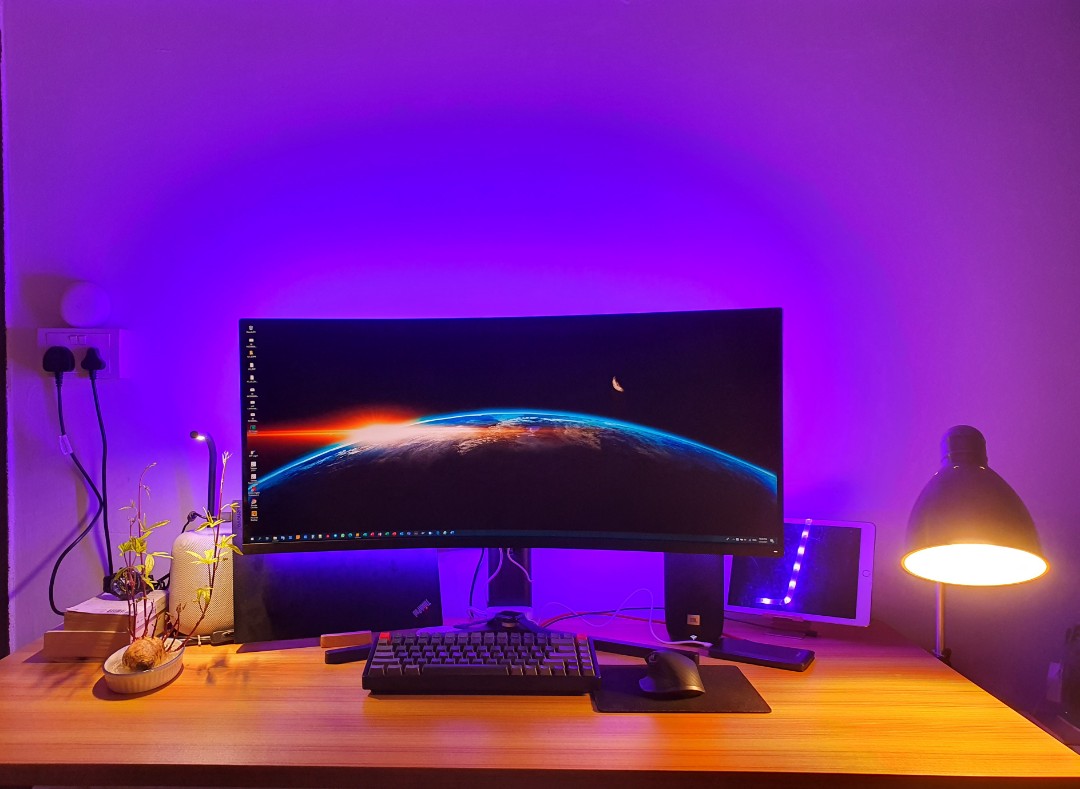 Xiaomi gaming curve 34inch monitor with arm, Computers & Tech, Parts ...