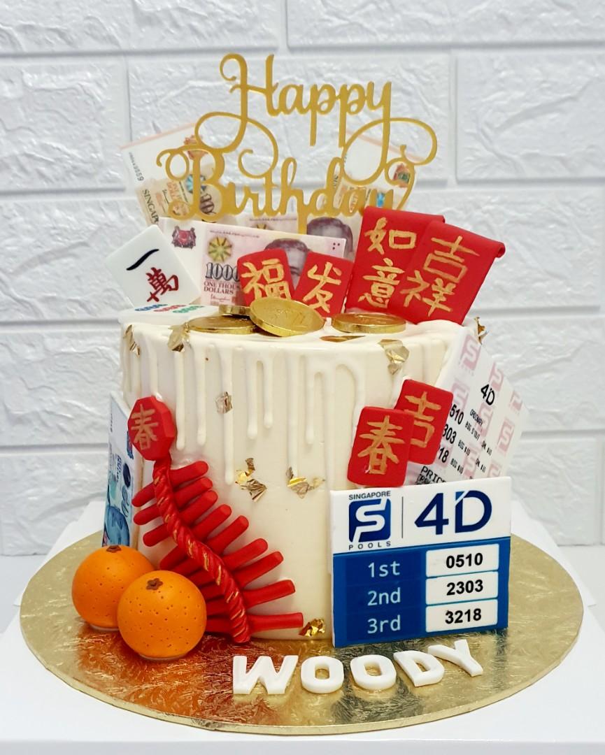 4D Toto Cake, Food & Drinks, Homemade Bakes on Carousell