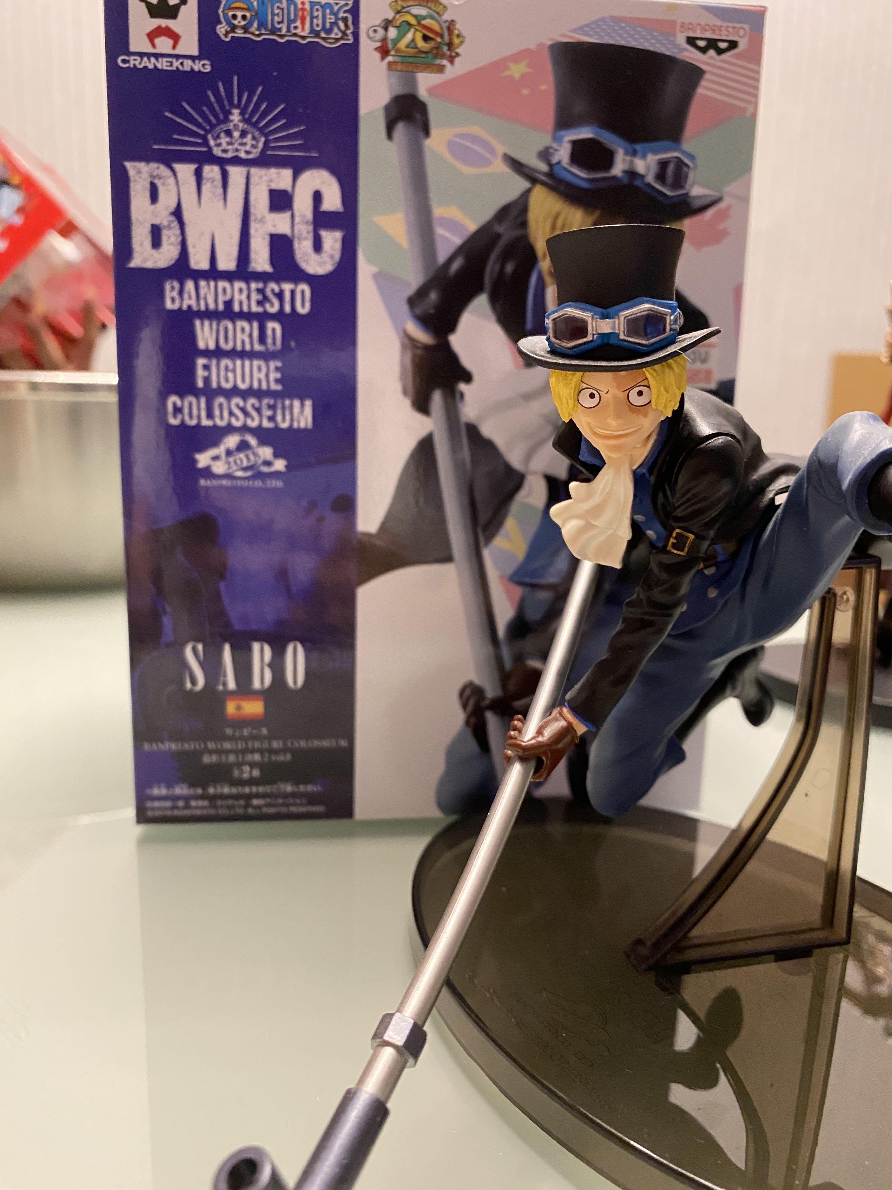 日版 金證 海賊王 one piece BWFC 薩波, 興趣及遊戲, 玩具 & 遊戲類 - Carousell