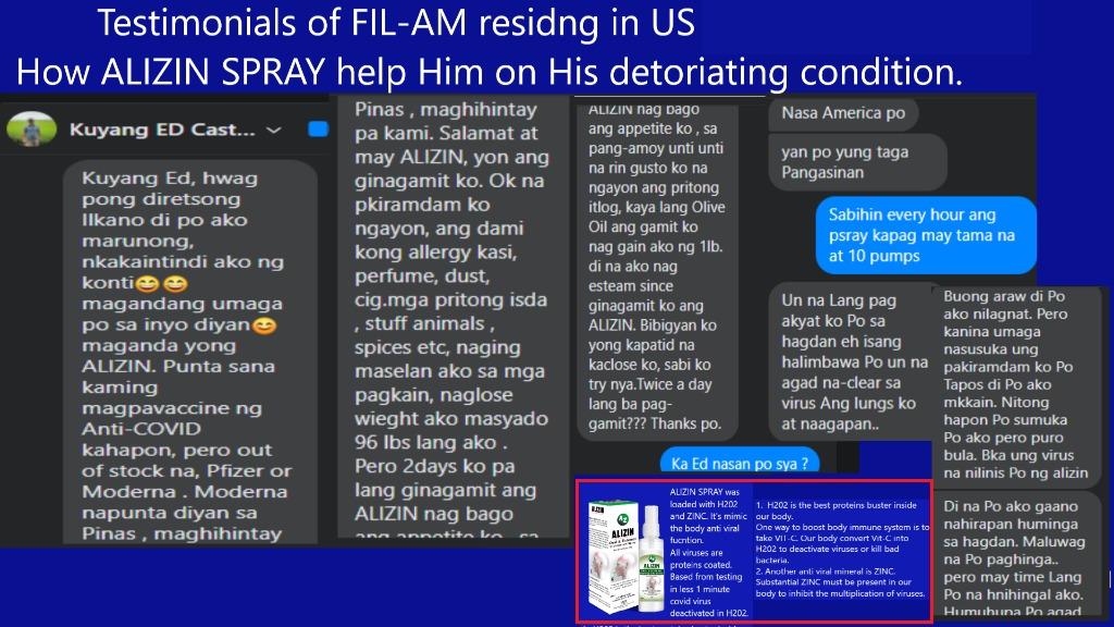 AVISO (ALSO KNOWN AS ALIZIN) ORAL SPRAY - FDA APPROVED ( AUTHORIZED ...