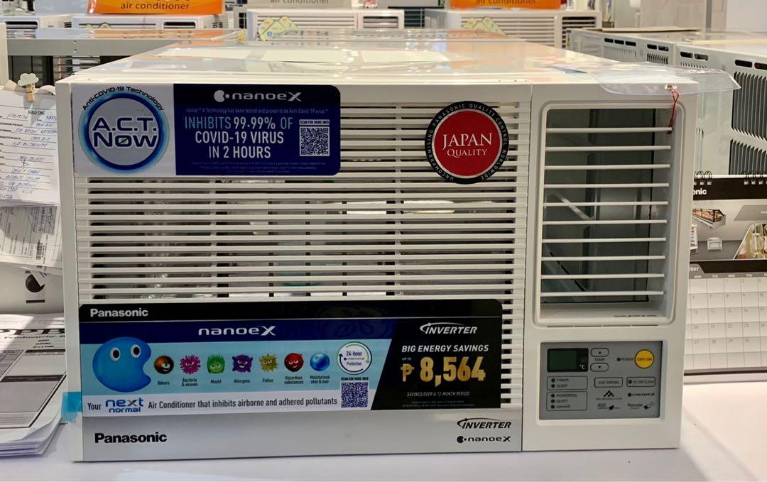 Brand New Panasonic CW-XU1021VPH 1.0hp Window-type Inverter Aircon ...