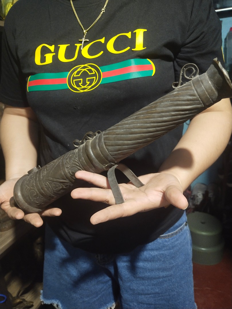 Brass vintage cañon display, Hobbies & Toys, Memorabilia & Collectibles ...