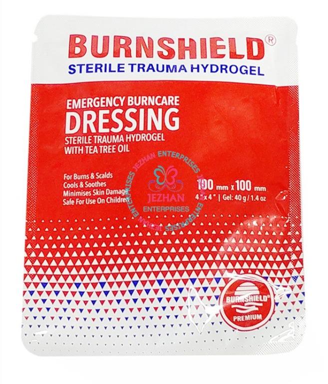 Burnshield Sterile Trauma Hydrogel, Health & Nutrition, Medical ...