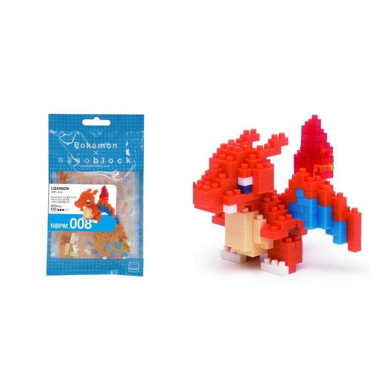 Carousell Lizardon Charizard Pokémon Nanoblock NBPM_008, Hobbies & Toys ...