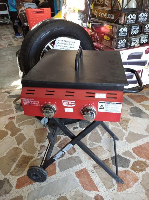 Coolabah Outdoor 2 Burner Gas BBQ with Trolley, TV & Home Appliances ...