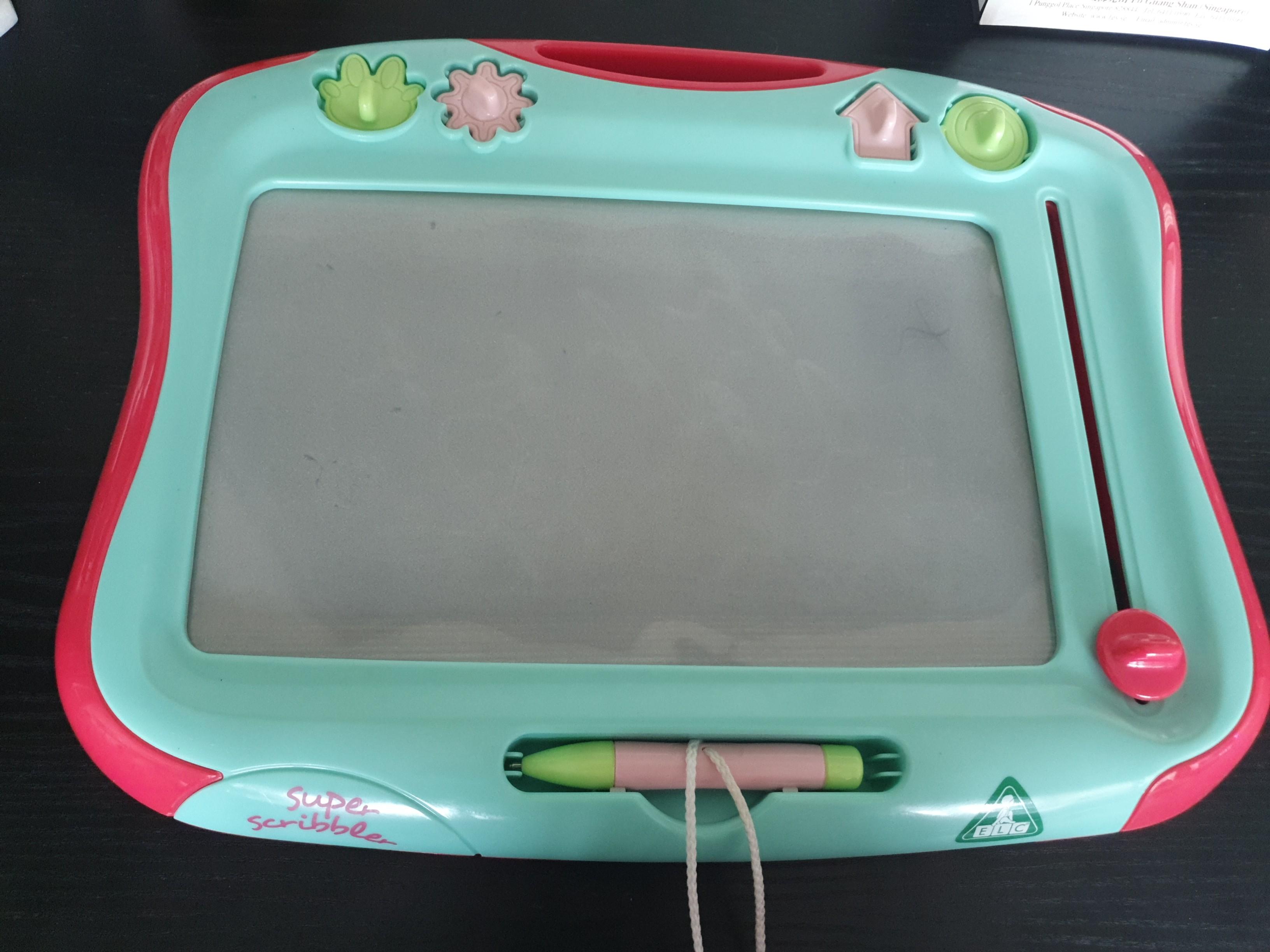 ELC SUPER SCRIBBLER Doodle Board & Hello Kitty Musical Keyboard, Babies ...