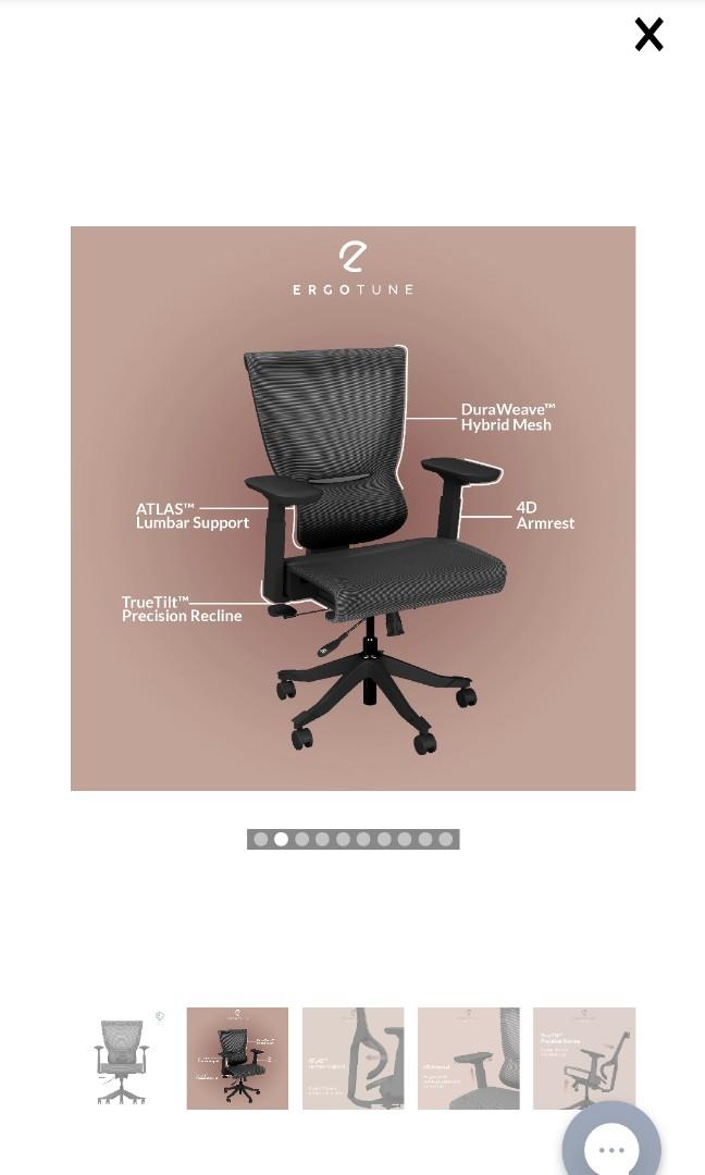 Ergotune Classic Black |Ergo |Ergonomic Chair|Office Chair |Gaming ...