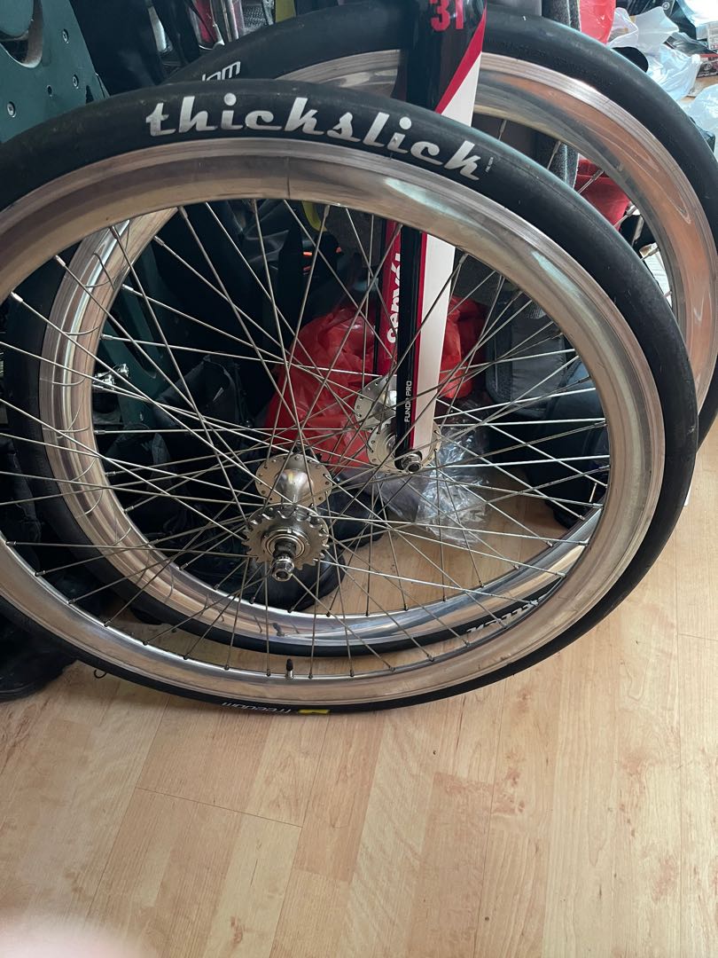 Fixed gear wheel set, Sports Equipment, Bicycles & Parts, Bicycles on ...