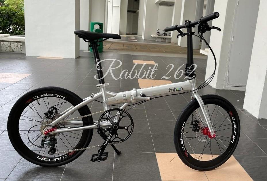 Fnhon Blast/Storm foldable bike SHIMANO 9/10speed Litepro hollowtech ...