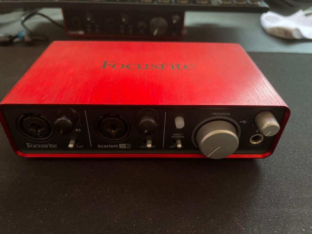 Focusrite Scarlett 2i2 (1st Gen), Audio, Other Audio Equipment on Carousell