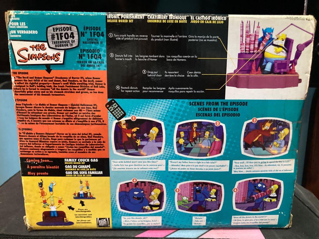 HTF McFarlane Toys The Simpsons Ironic Punishment Deluxe Box Set ...