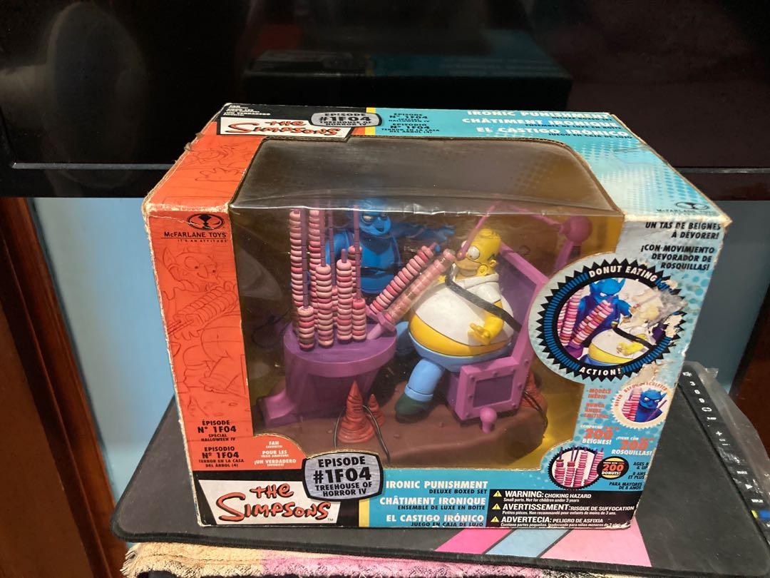 HTF McFarlane Toys The Simpsons Ironic Punishment Deluxe Box Set ...