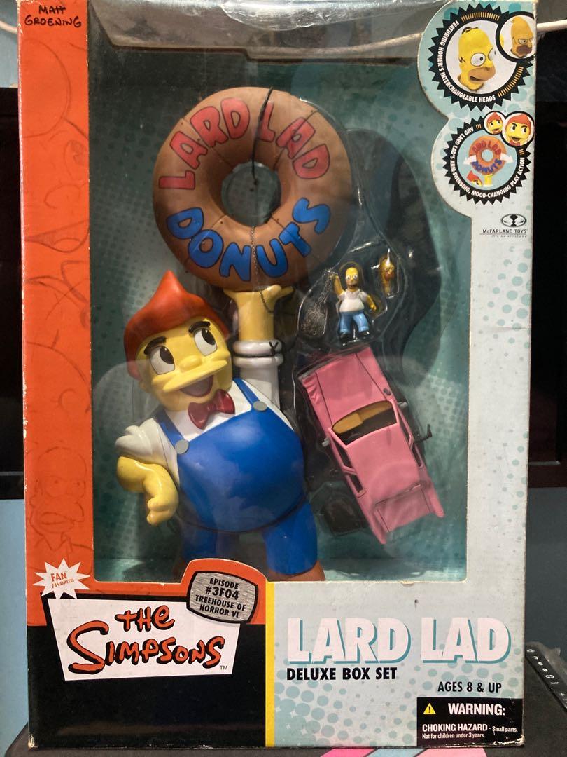HTF McFarlane Toys The Simpsons Lard Lad Deluxe Box Set, Hobbies & Toys ...