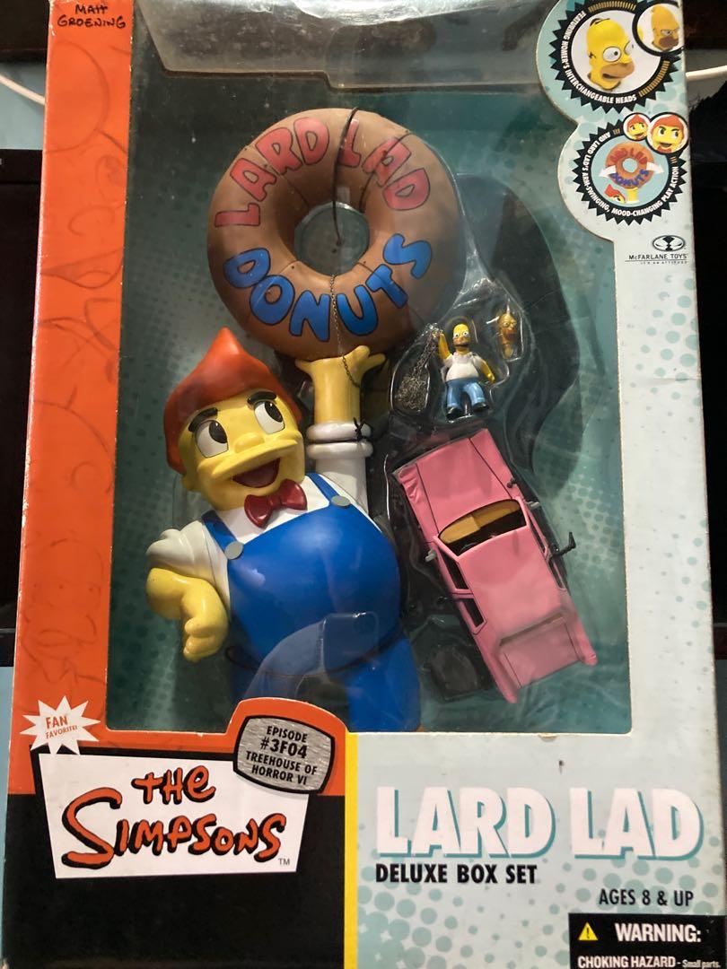 HTF McFarlane Toys The Simpsons Lard Lad Deluxe Box Set, Hobbies & Toys ...