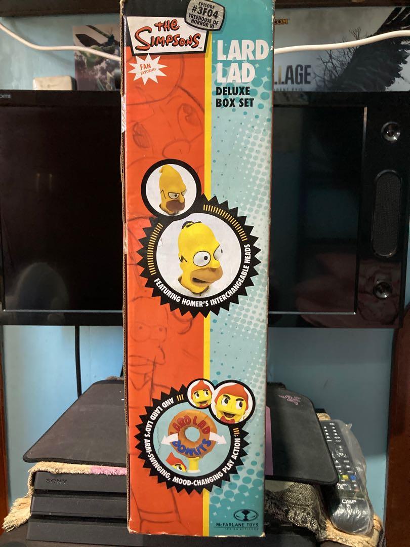HTF McFarlane Toys The Simpsons Lard Lad Deluxe Box Set, Hobbies & Toys ...