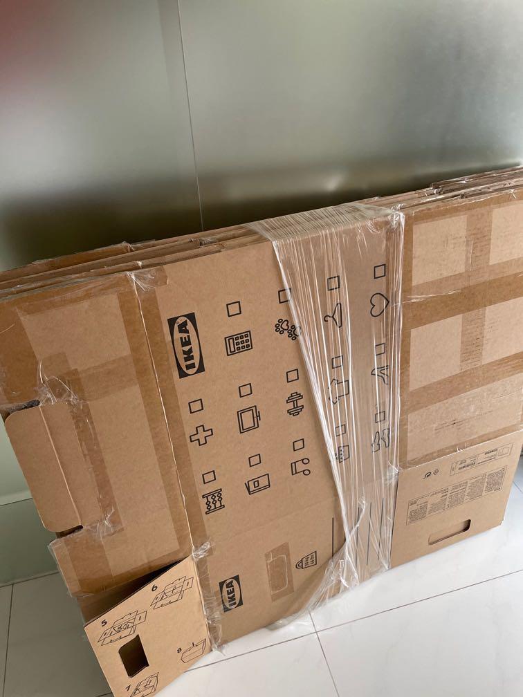 IKEA Moving box, Furniture & Home Living, Home Improvement ...