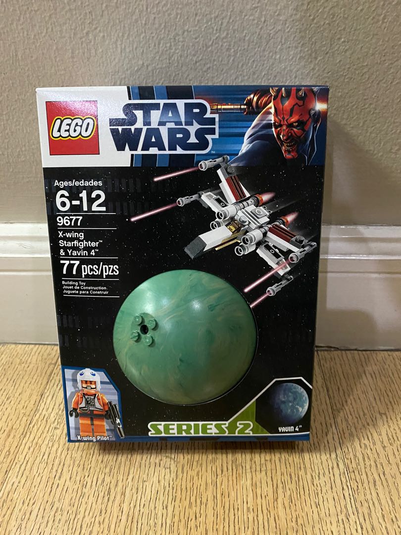 LEGO Star Wars 9677 X-wing Starfighter and Yavin 4, Hobbies & Toys ...