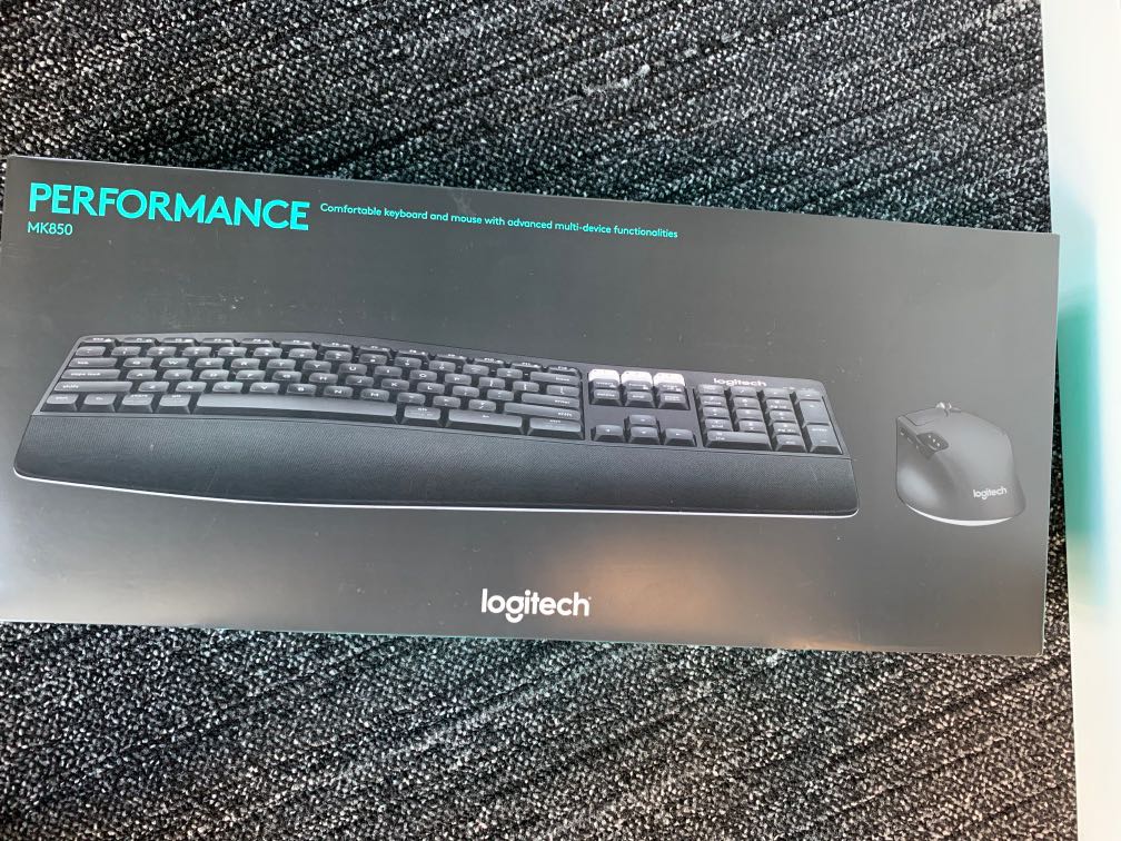 Logitech Performance MK850 Keyboard + Mouse Combo, Computers & Tech ...