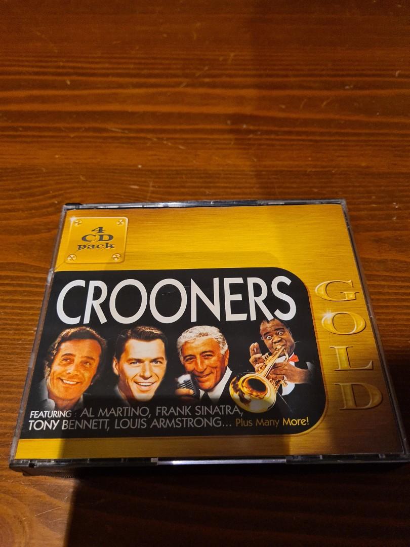 music CD - Crooners - Gold - 4 CD set, Hobbies & Toys, Music & Media ...