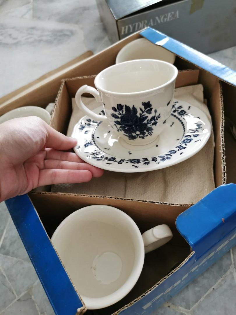 Plate cup pinggan cawan cantik klasik, Furniture & Home Living ...