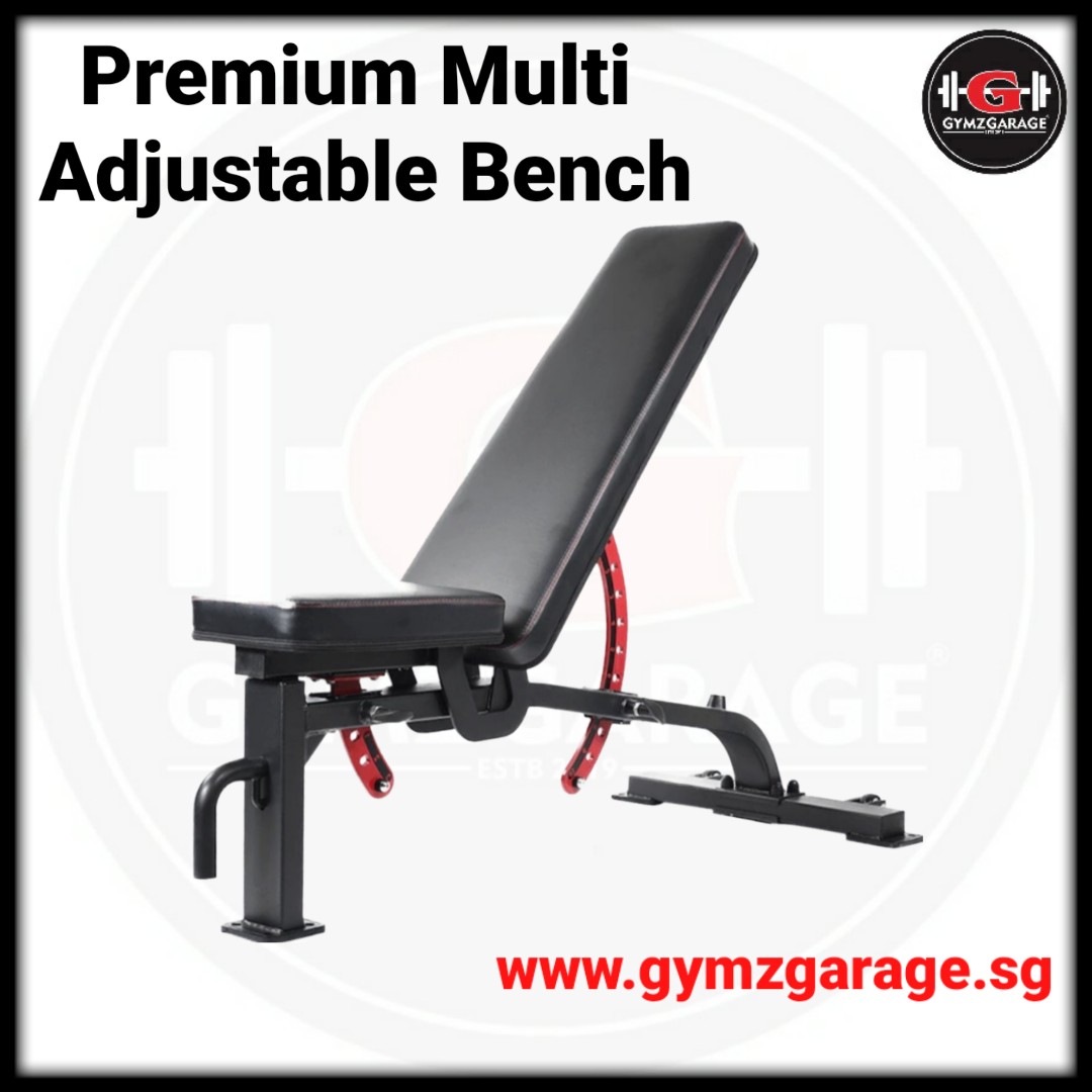 Premium Multi Adjustable Bench ( We Sell Home Gym Fitness Workout ...