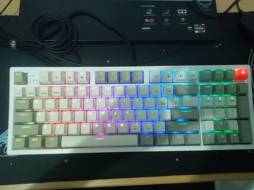 Rakk Ilis PBT Mechanical Keyboard, Computers & Tech, Parts ...