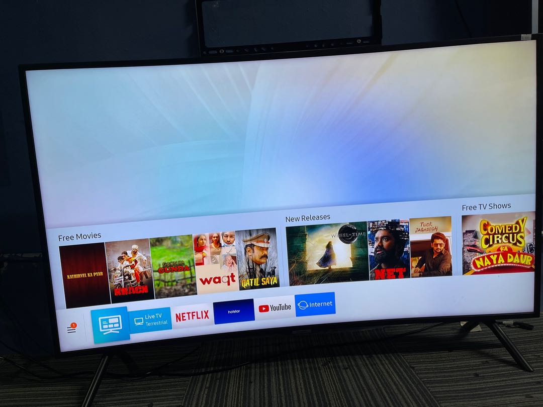 SAMSUNG 49 Inch CURVED SMART 4K UHD LED, TV & Home Appliances, TV ...