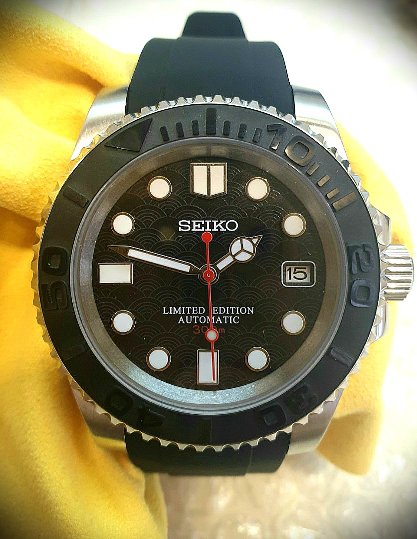 Seiko Mod Yacht Master, Men's Fashion, Watches & Accessories, Watches ...