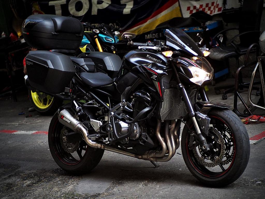 Shad Singapore Kawasaki Z900 2017 2018 2019 Top Rack Top Case Side Case ...