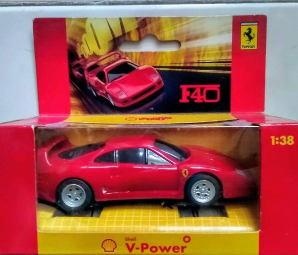 Shell Helix 1:38 Ferrari F40, Hobbies & Toys, Toys & Games on Carousell