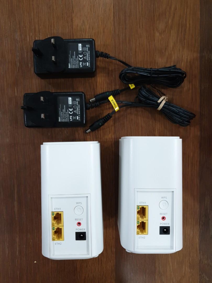 Singtel WiFi 5 Mesh Askey Dual set APS5100W, Computers & Tech, Parts ...