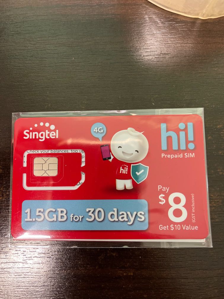 SingTel Sim Card, Mobile Phones & Gadgets, Other Gadgets on Carousell