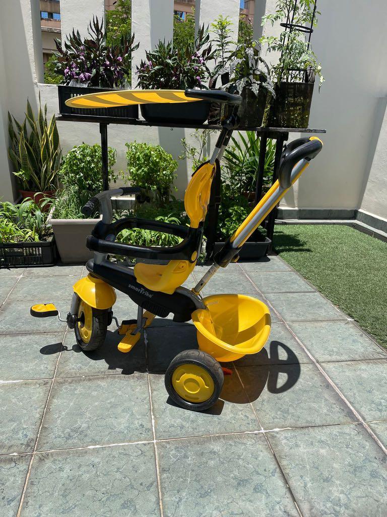 Smart Trike Zoo Bumblebee 3-in-1 Tricycle, Babies & Kids, Going Out ...
