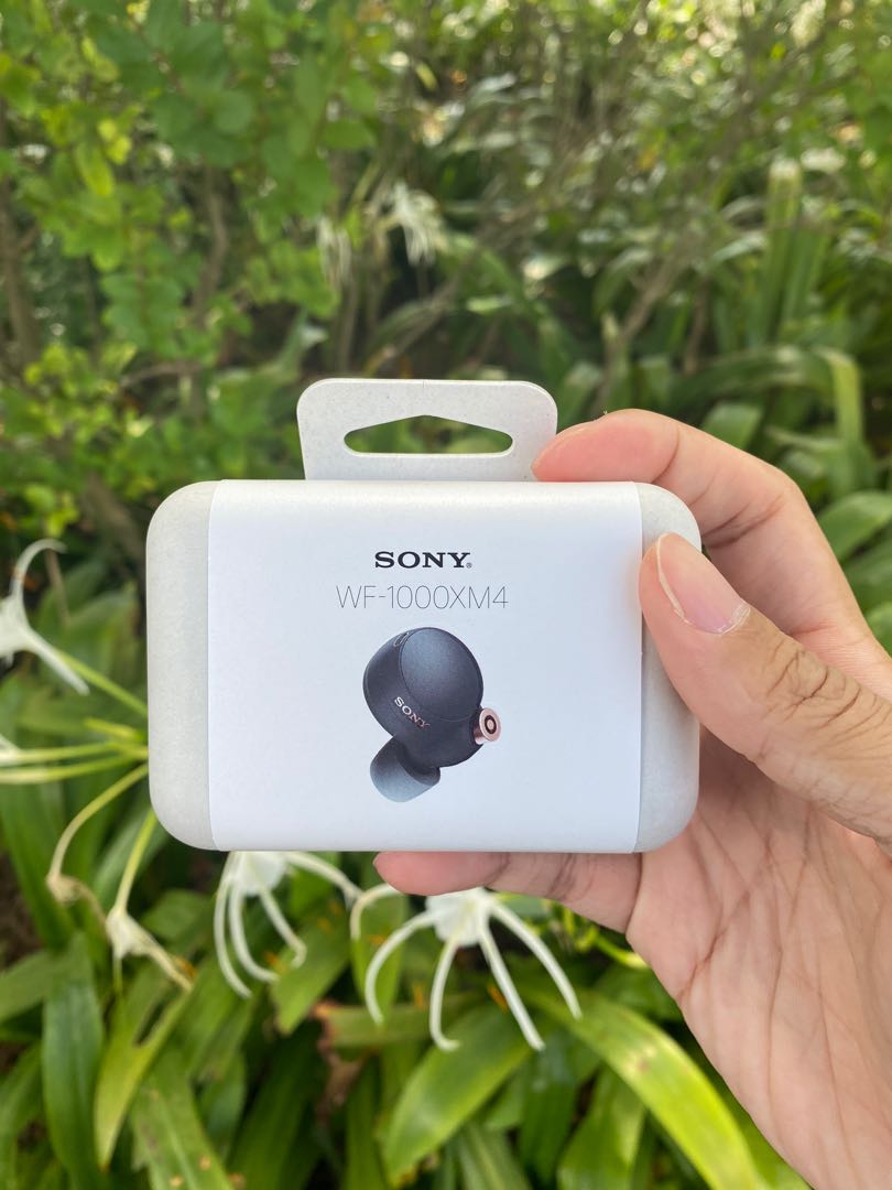 Sony WF-1000XM4 XM4 Wireless Earbuds, Audio, Earphones on Carousell