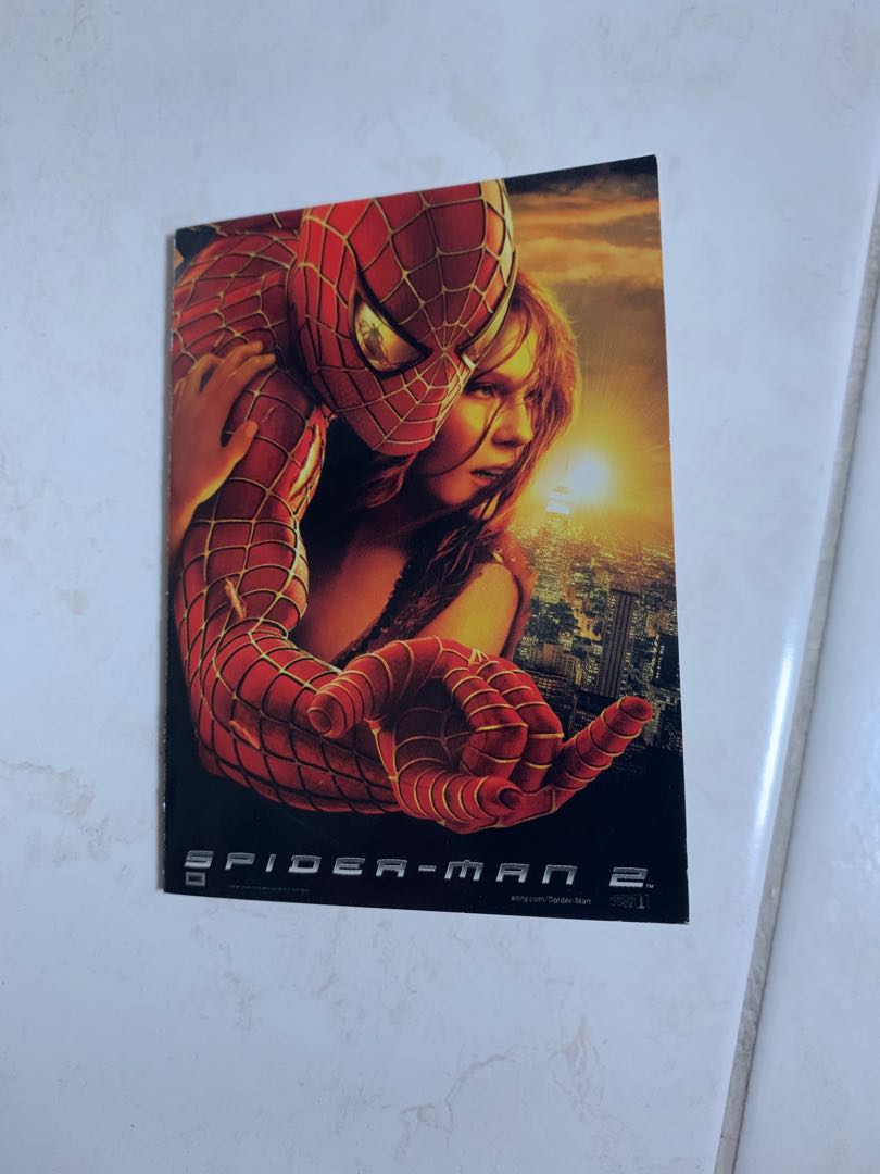 Spider-Man 2 hologram card + postcards , Hobbies & Toys, Memorabilia ...