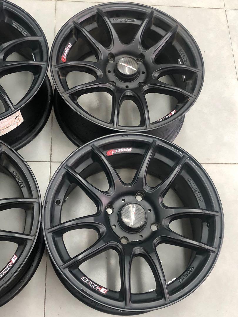 Sport Rim Lenso original 15 7jj pcd114, Auto Accessories on Carousell