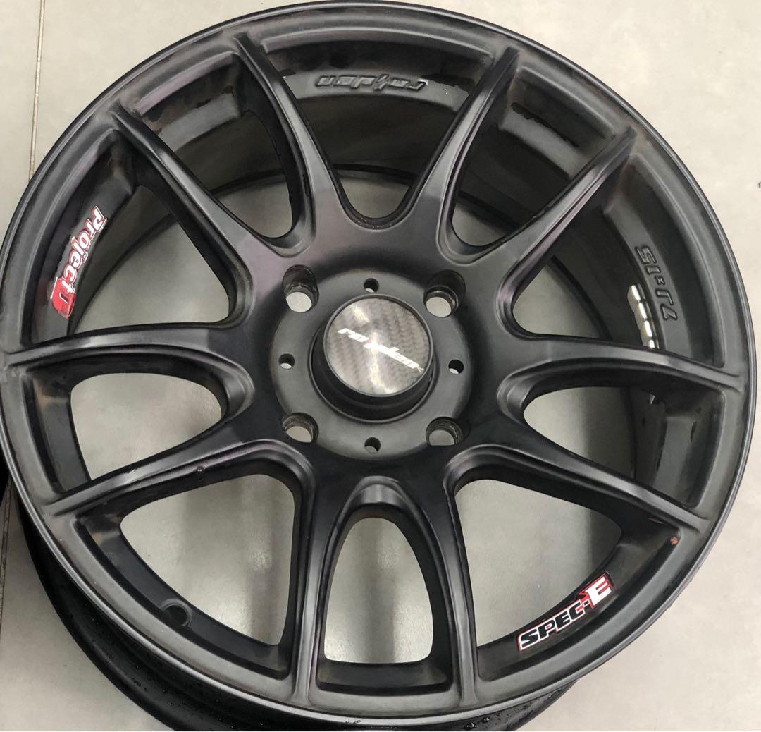 Sport Rim Lenso original 15 7jj pcd114, Auto Accessories on Carousell