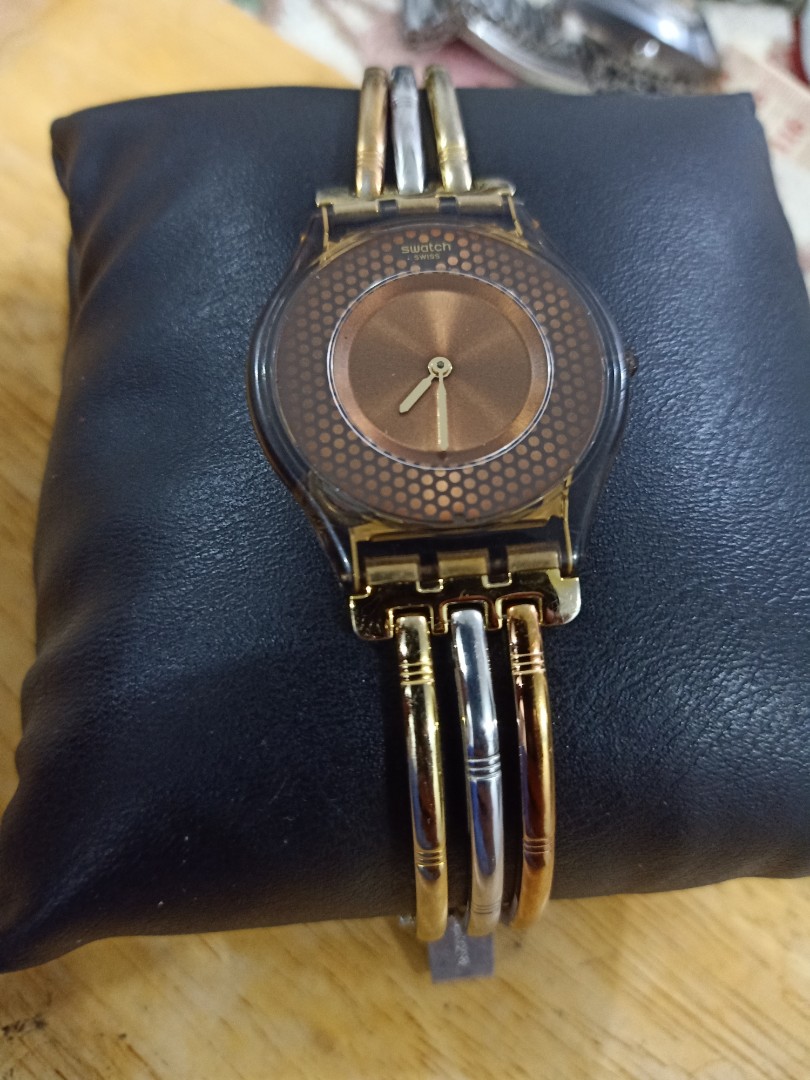 Swatch skin thin watch, Women's Fashion, Watches & Accessories, Watches ...