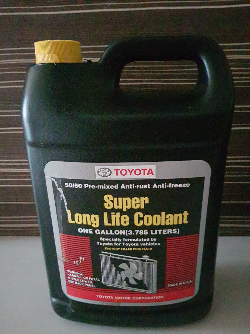 Toyota Super Long Life Coolant, Car Accessories, Accessories on Carousell