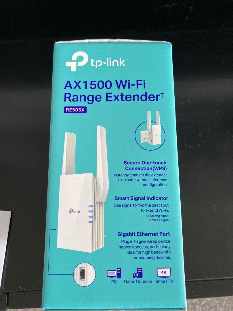 TP-Link RE505X Wifi 6 Range Extender, Computers & Tech, Parts ...