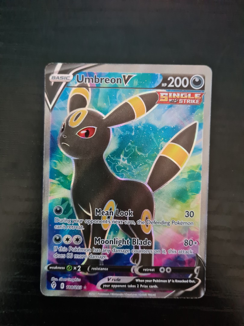 Umbreon V, Hobbies & Toys, Toys & Games on Carousell