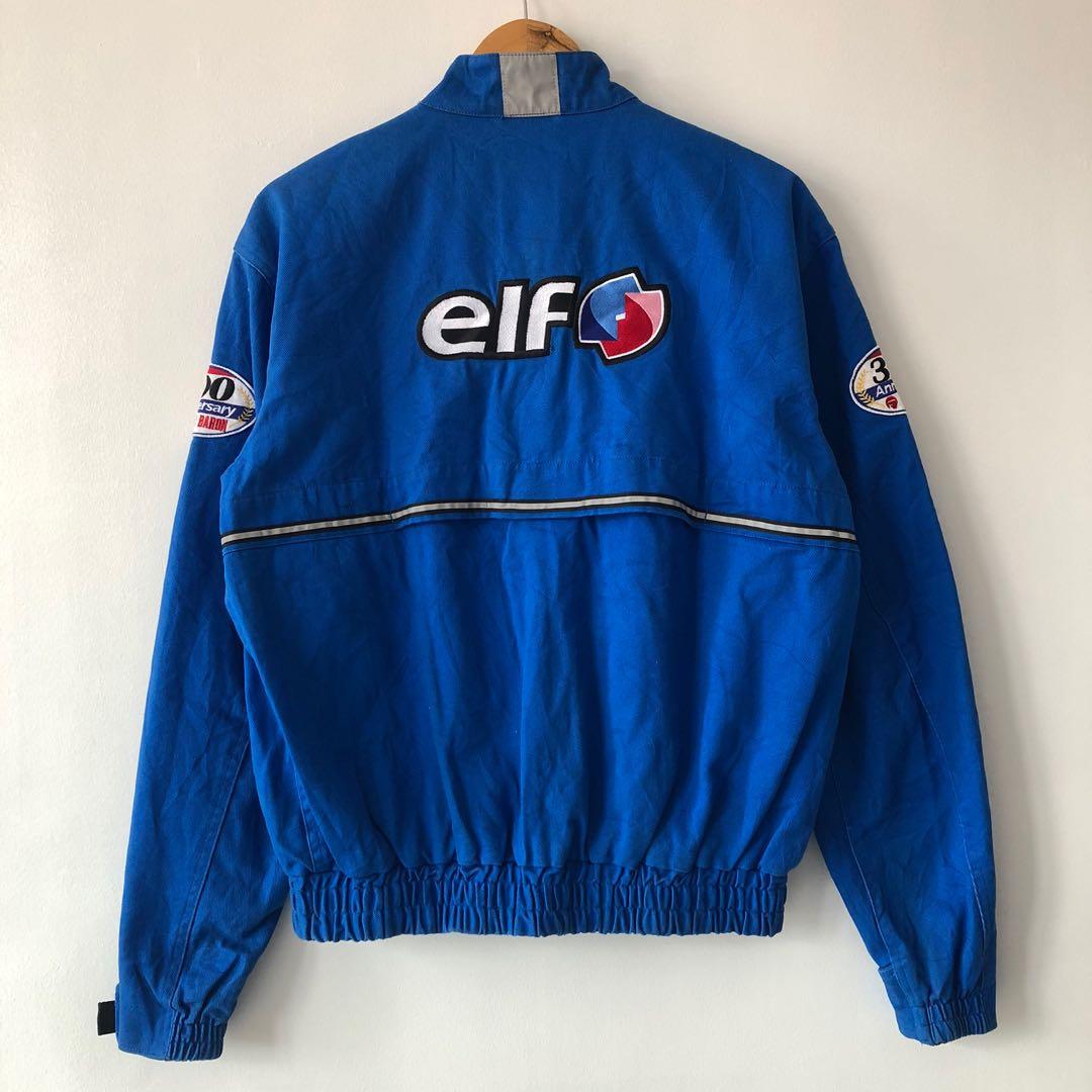 Vintage Elf Racing Jacket Large size, Men's Fashion, Coats, Jackets and ...