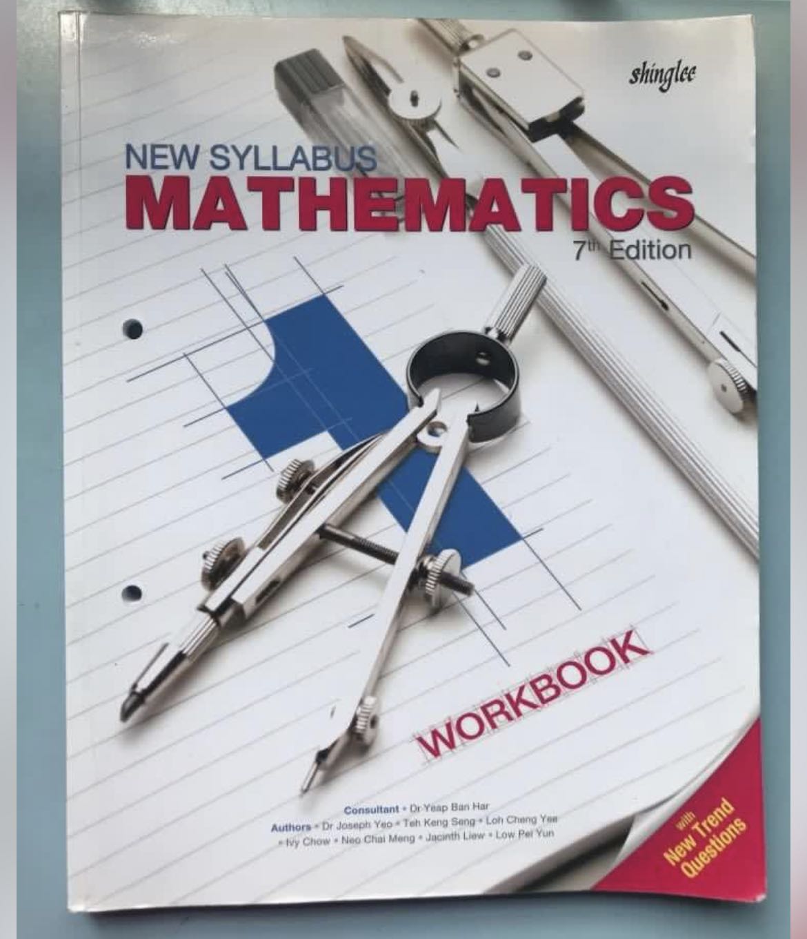 Workbook 1 | New Syllabus Mathematics 7th Edition | Shing Lee , Hobbies ...