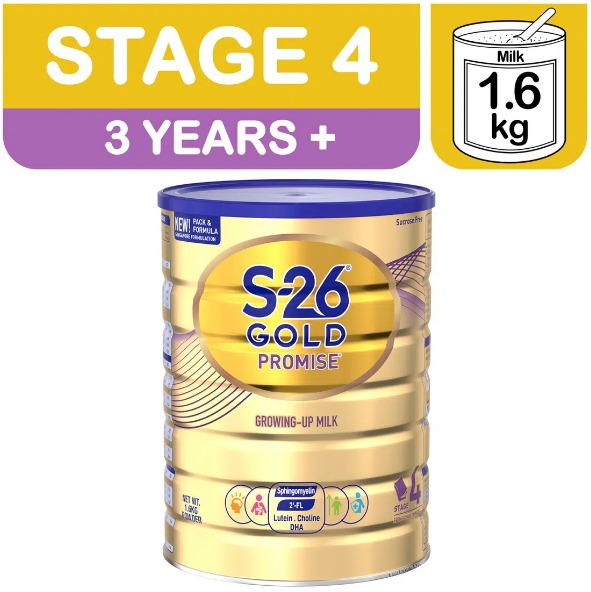 Wyeth S26 Promise Gold Grow Up Milk Formula - Step 4 1.6kg, Babies & Kids, Nursing & Feeding ...