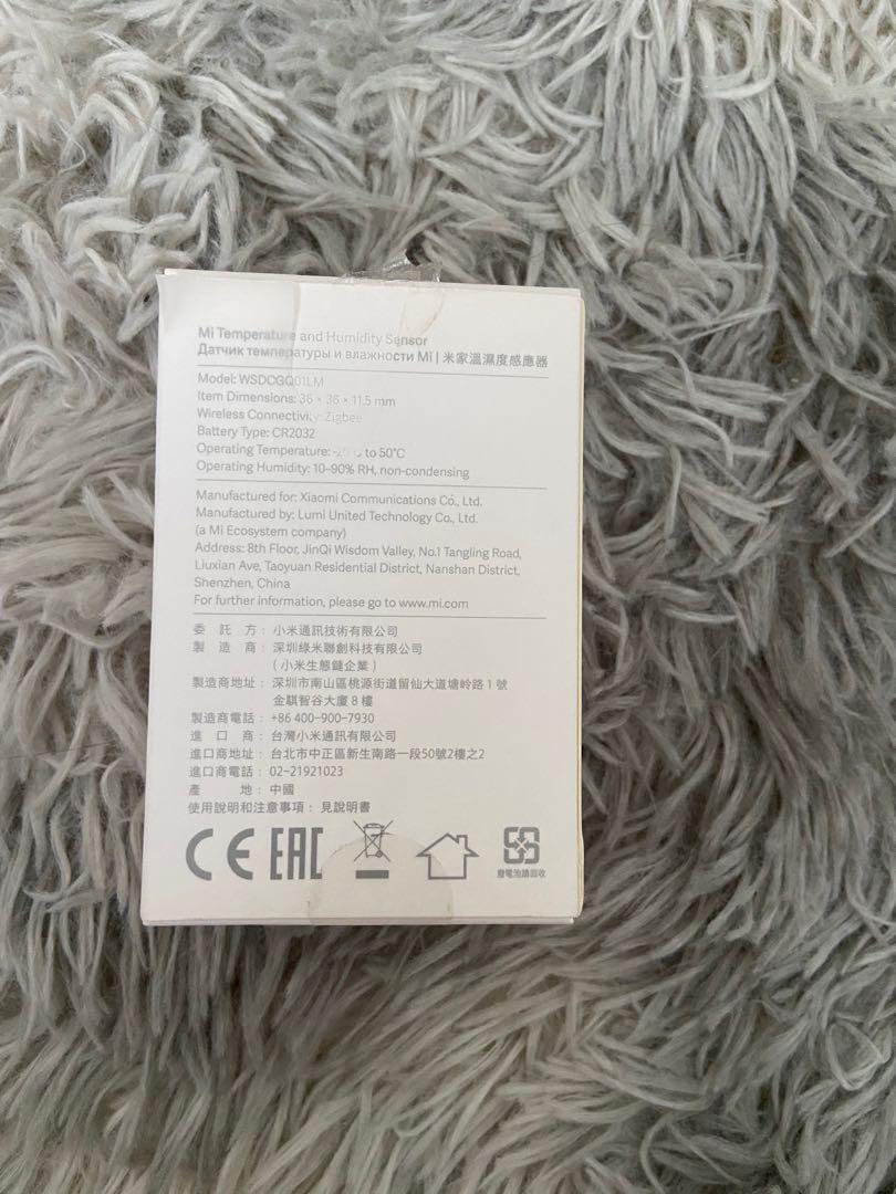 XiaoMi Temperature and Humidity Sensor, Mobile Phones & Gadgets, Mobile ...