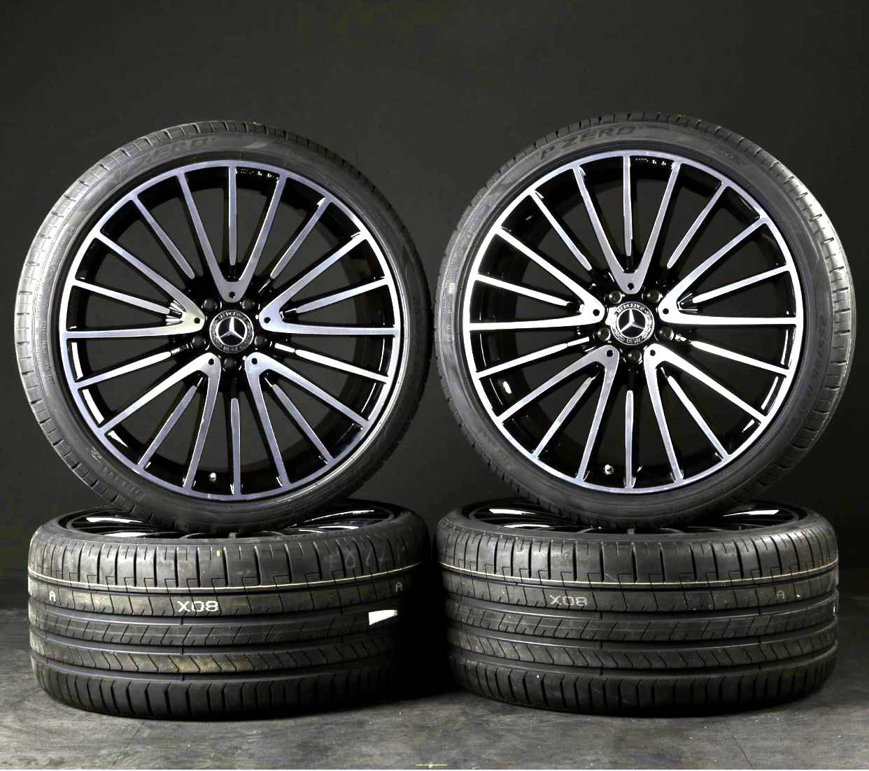 21” Original M/Benz Sclass AMG rims W Pirelli Pzero Tyres set, Car ...
